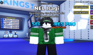 CONTA COM NEL ISAGI NO BLUE LOCK RIVALS - Roblox - Blue Lock Rivals - GGMAX