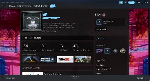 Conta steam - Steam - GGMAX