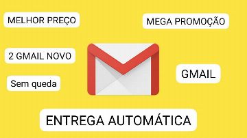2X CONTAS GMAIL NOVA + ENTREGA - Emails - GGMAX