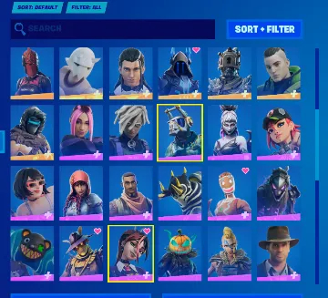 72 SKINS + TWITCH PRIME 2018 + ORANGE - Fortnite - Contas Fortnite - GGMAX