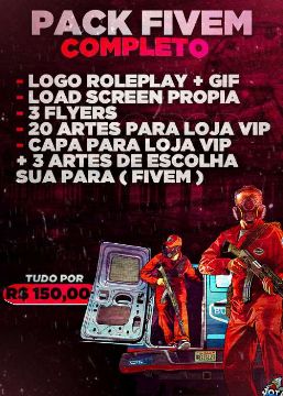 PACK FIVEM COMPLETO - LOAD SCREEN - - Serviços Digitais - GGMAX