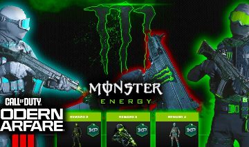 Monster Energy X Call of Duty skins KEY - Call of Duty - COD Warzone ...