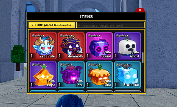 CONTA COM FRUTA YETI NO INVENTÁRIO - Roblox - Blox Fruits - GGMAX