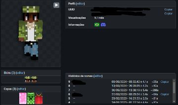 CONTA MINE JAVA E BEDROCK + 5 CAPAS - Minecraft - GGMAX
