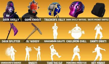 Dark Skully + 200 Skins! - Fortnite - Contas Fortnite - GGMAX