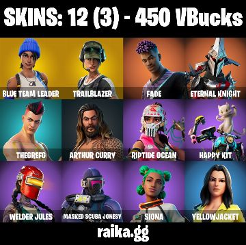 CONTA FORTNITE com Blue Team Leader | - Fortnite - Contas Fortnite - GGMAX