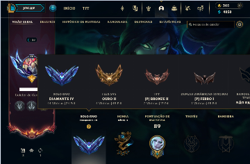 Conta dima 4 - League of Legends - Contas - GGMAX