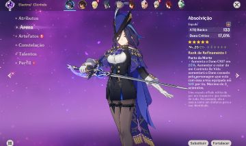 Conta com Clorinde C1 + bis e Espada - Genshin Impact - Contas - GGMAX