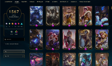 CONTA LOL COM 1526 SKINS | PAX TF | ALL - League of Legends - Contas ...