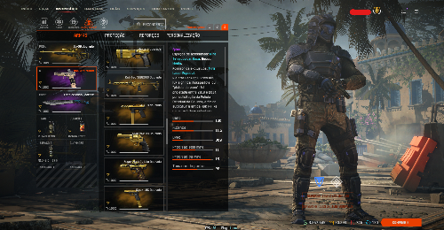 Warface patente 100 Full Cash Armas Gold - Warface - GGMAX