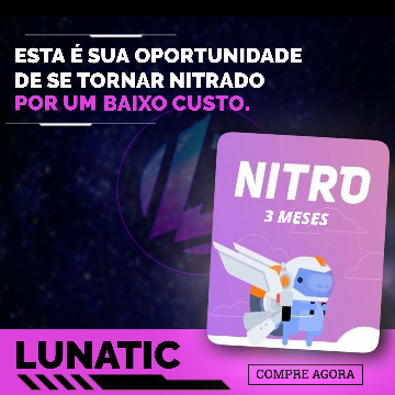 Discord Nitro Gaming 3 Mêses + 6 - Discord - GGMAX