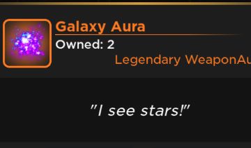 Galaxy Aura - Swordburst 3 / SB3 - Roblox - Outros jogos Roblox - GGMAX