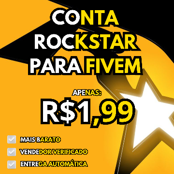 [MAIS VENDIDO] CONTA ROCKSTAR PARA - GTA - GTA Online - GGMAX