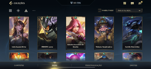 Wild Rift 61 skins 10 lendárias - League of Legends: Wild Rift - Contas ...