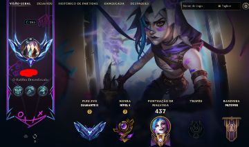 CONTA COM JINX FRAGMENTADA E NOVO PASSE - League of Legends - Contas ...