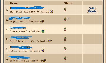 Tibia Conta - Tibia - Contas - GGMAX