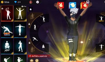 CONTA FF COM KAKASHI É NINJA BRANCO - Free Fire - Contas Free Fire - GGMAX