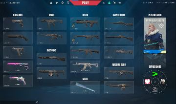 Conta Top com o leque equilibrium e uma - Valorant - Contas - GGMAX