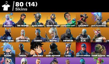 80 skins | GALAXY BUNDLE | The Reaper - Fortnite - Contas Fortnite - GGMAX