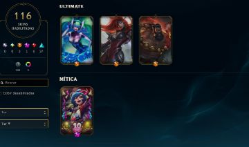CONTA LOL | 116 SKINS | UNRANKED| LV - League of Legends - Contas - GGMAX