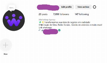 Conta INSTAGRAM 7k seguidor (AGENCIA - Redes Sociais - Instagram - GGMAX