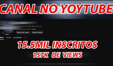Canal com 15mil inscritos Reais - Redes Sociais - Youtube - GGMAX