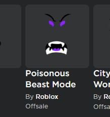 Conta de Roblox poisonous beast mode - Roblox - Murder Mystery 2 - GGMAX