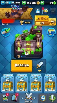 Conta clash royale na arena 15 com - Clash Royale - GGMAX