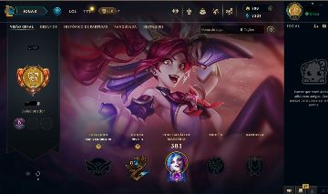 100% segura | 130 SKINS 150 CHAMP | EX - League of Legends - Contas - GGMAX