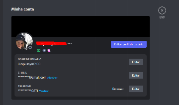Conta com emblema de nitro boost upado - Discord - GGMAX