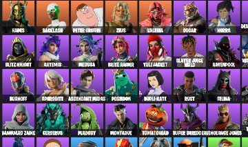 CONTA DE FORT COM 50 SKINS E COM MUITOS - Fortnite - Contas Fortnite ...