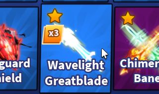 Wavelight Greatblade + Emote (#4 - Roblox - Blade Ball - GGMAX