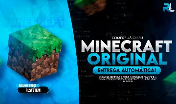 MINECRAFT JAVA E BEDROCK PERMANENTE + - Minecraft - Contas - GGMAX