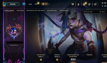CONTA LOL COM JINX FRAGMENTADA DE - League of Legends - Contas - GGMAX