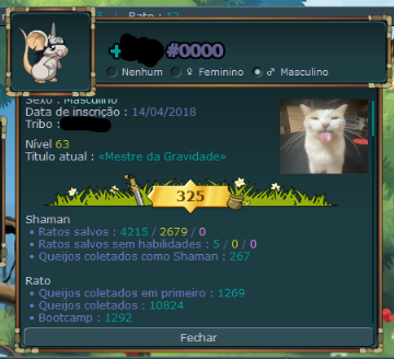 CONTA TRANSFORMICE - NICK COM + E 3 - Transformice - GGMAX