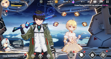 OUTERPLANE REROLL - 1 Valentine, 1 Noa, - Outros Jogos - GGMAX