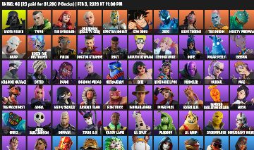 CONTA FORTNITE ULTRA COMPLETA | 48.200 - Fortnite - Contas Fortnite - GGMAX