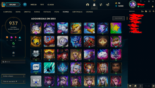 Conta lol 1248 skins/PAX jax e emotes - League of Legends - Contas - GGMAX