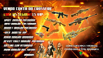 Conta Vip Do Crossfire GENERAL LEVEL 3 - Crossfire - GGMAX
