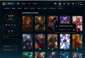 Conta lol, desde 2013 - League of Legends - Contas - GGMAX