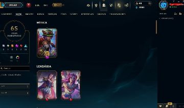 ACC LOL 100% SEGURA | FULL ACESSO | 65 - League of Legends - Contas - GGMAX