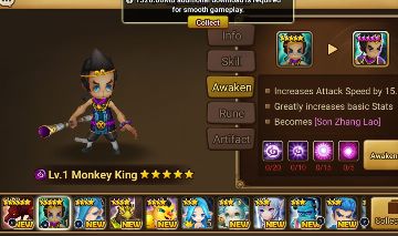 Conta Dark Monkey King (Son Zhang Lao) - Summoners War - GGMAX