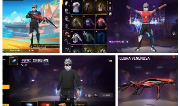 Contaff angelical ump ruby bone face e - Free Fire - Contas Free Fire ...