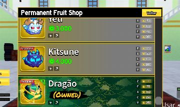 CONTA DE BLOX FRUITS DRAGON PERMA - Roblox - Blox Fruits - GGMAX