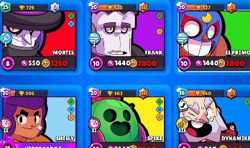 Conta de Brawl Stars, ranks 25 e 20 - Brawl Stars - GGMAX
