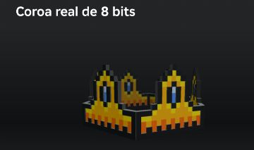 Coroa de 8 bit Roblox - Roblox - Outros jogos Roblox - GGMAX