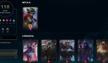 CONTA LOL | 110 SKINS | | UNRANKED | LV - League of Legends - Contas ...