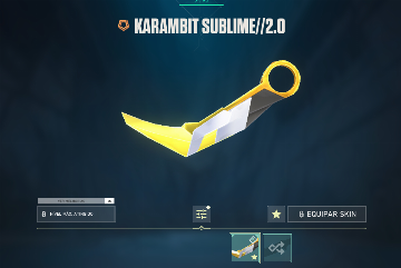 Conta FA com Karambit Sublime e Vandal - Valorant - Contas - GGMAX