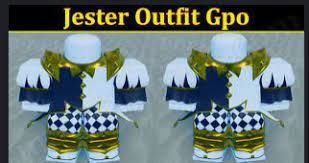 Jester Outfit - Roblox - Grand Piece - GGMAX