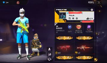 Conta free fire com muitas skins e - Free Fire - Contas Free Fire - GGMAX
